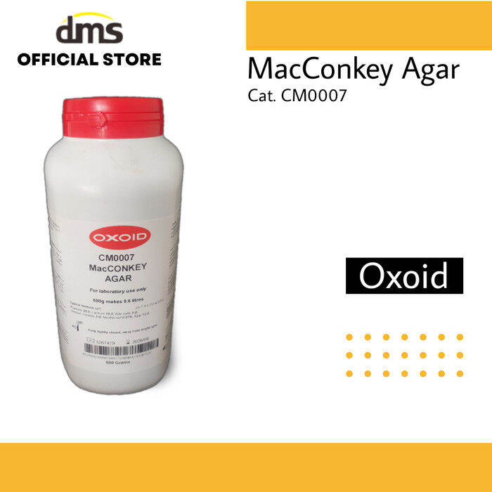 MacConkey Agar (MCA) 500gr Oxoid | Lazada Indonesia