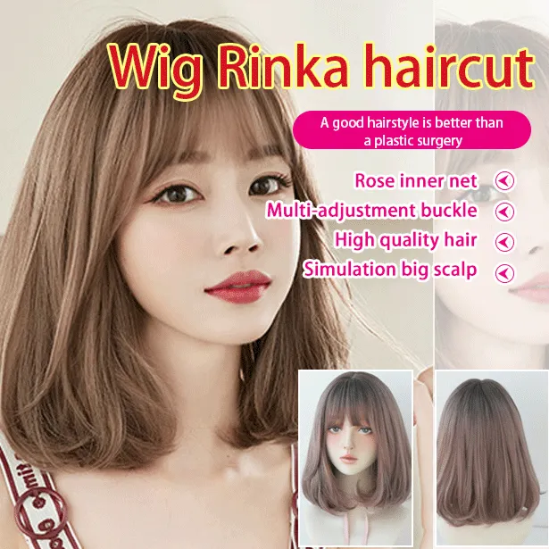 Rinka Haircut Shoulder-length Wig Set | Lazada PH