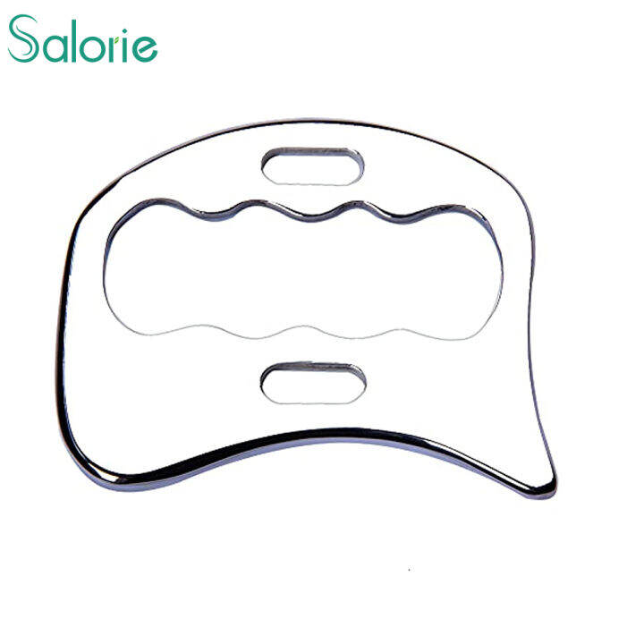 Salorie Stainless Steel Gua Sha Scraping Massage Tool-Muscle Scraper ...