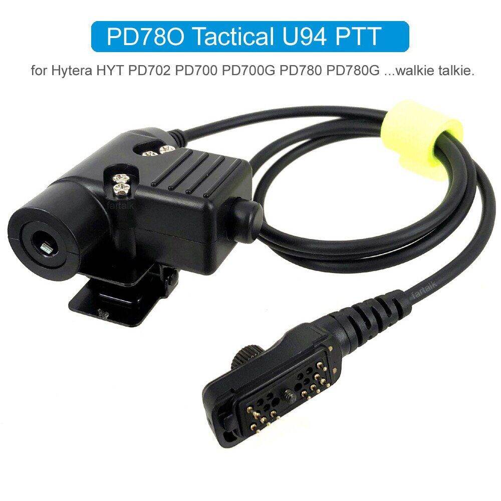 FT03 Tactical Headset U94 PTT for Hytera HYT PD702 PD700 PD700G PD780 PD780G PD780GM Radio ...