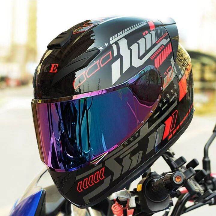 Hot sales Motorcycle helmet full face helmet couple helmet cool helmet ...