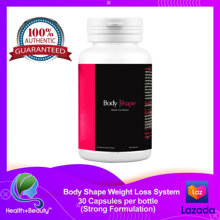 AUTHENTIC! Body Shape Weight Loss System 30 Capsules (Strong ...
