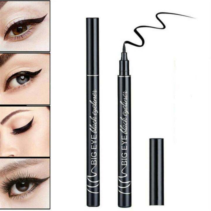 Waterproof Eyeliner Pencil Ultra-slim Gel Pencil Soft Long Lasting High Pigmented Smooth ...