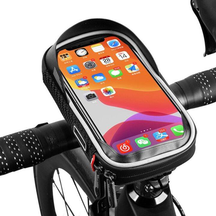 FGSDF หน้าจอสัมผัสสำหรับ6.5นิ้วกระเป๋ามือถือจักรยานกระเป๋าโทรศัพท์ ...