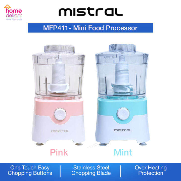 Mistral Mini Food Chopper / Food Processor [ MFP411 ] | Lazada