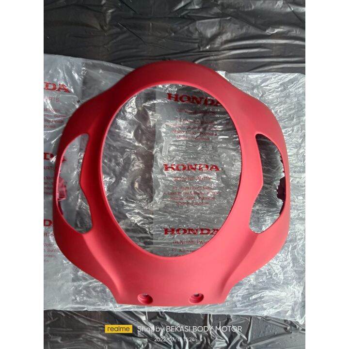 panel tameng depan honda scoopy led new k2f warna merah doff kwalitas ...