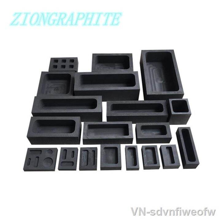 [hot]☾♙ Small Square Graphite Crucible Mold Casting Groove for Gold ...