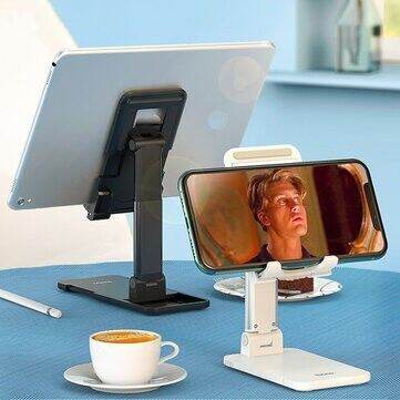 Universal Rectangular Phone Stand Foldable Desk Phone Holder Telescopic ...