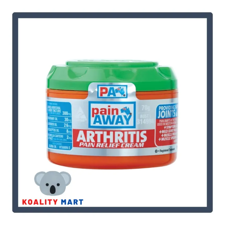 Pain Away Arthritis Pain Relief Cream 70G | Lazada PH