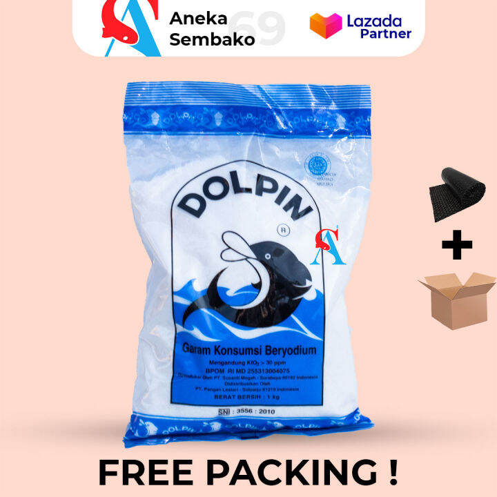 Garam Dolphin Meja Beryodium 500g / Garam Dolphin / Garam Dolphin 500 ...