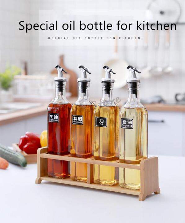 [Ready Stock]500ml Tank Kitchen Leak-Proof Bottle of Cooking Oil ...