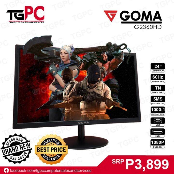 Goma 24inch 75hz Goma 20inch Viewpoint 24 75hz LED monitor | Lazada PH