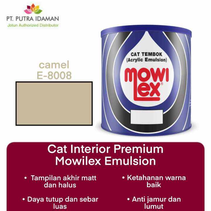 Cat Interior Premium Mowilex Emulsion E-8008 Camel Tinting | Lazada ...