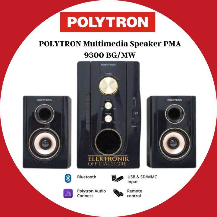 POLYTRON Multimedia Speaker PMA 9300 | Lazada Indonesia