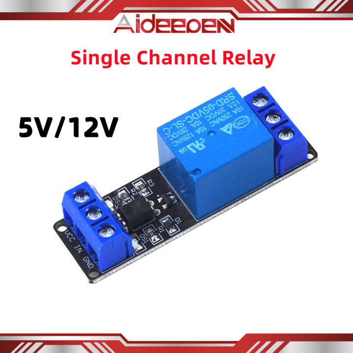 Original Aideepen Single Channel Relay Module 1 Channel Relay 1-Way ...