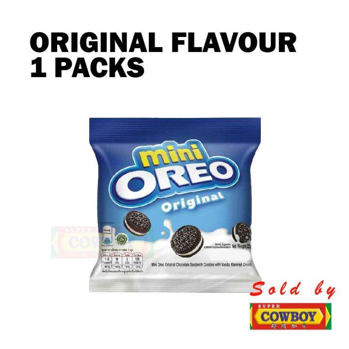 ( Original 1 Pack ) Mini Oreo Creme Sandwich Cookies / Biskut oreo mini ...