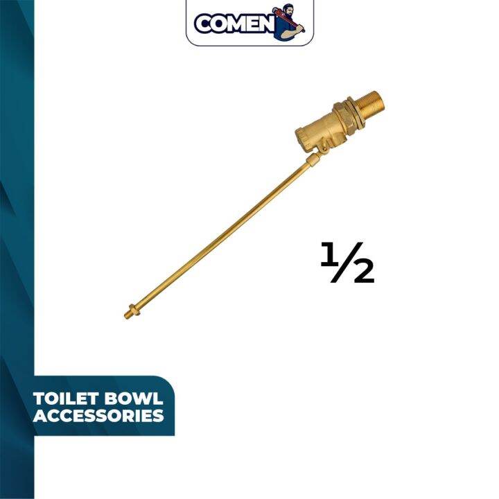 CITY Heavy Duty Brass Float Valve 1/2 Inch Water Tank Water Flow ...