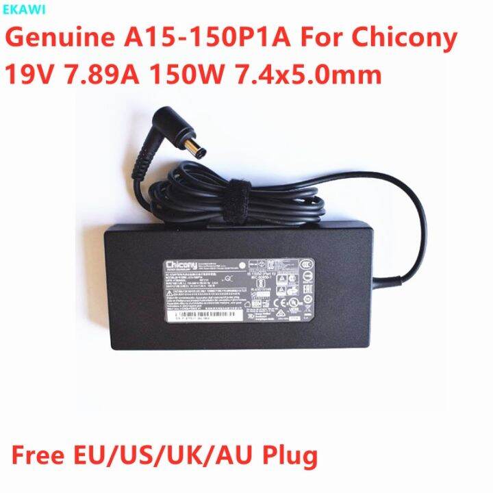 Chicony A15-150P1A 150W 19V ของแท้ Charger Laptop A150A008L 7.89A สำหรับ P671SA P670RA เล่นเกม ...