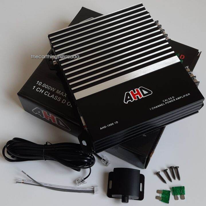 Power Amplifier Mobil Monoblok Class D 1 Channel AHD Untuk Subwoofer ...