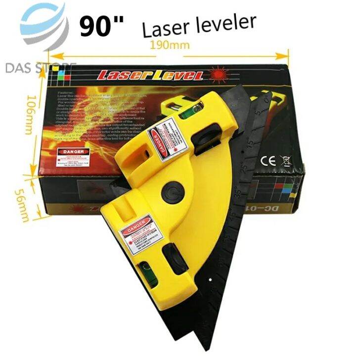 Laser levelling Waterpass/Water pass Laser Siku Sudut Leveling 90 ...