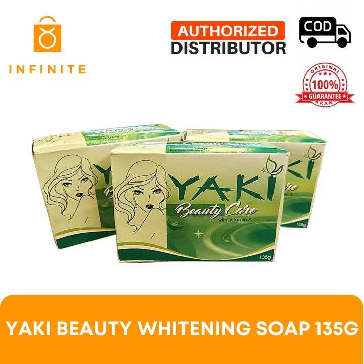 YAKI BEAUTY WHITENING SOAP 135G | Lazada PH