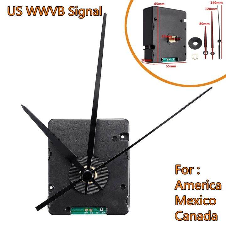 Atomic WWVB Signal Radio Controlled Clock Movement DIY Kit For America ...