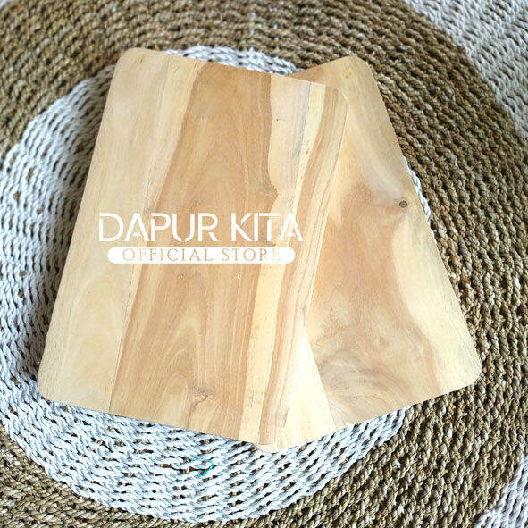 Talenan Besar Bahan Kayu Ukuran 38x25cm | Lazada Indonesia