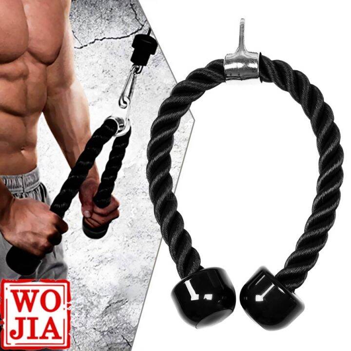 Rope Gym/Rope tricep/Rope triceps/ Muscle Exercise Rope/ Tali Triceps ...