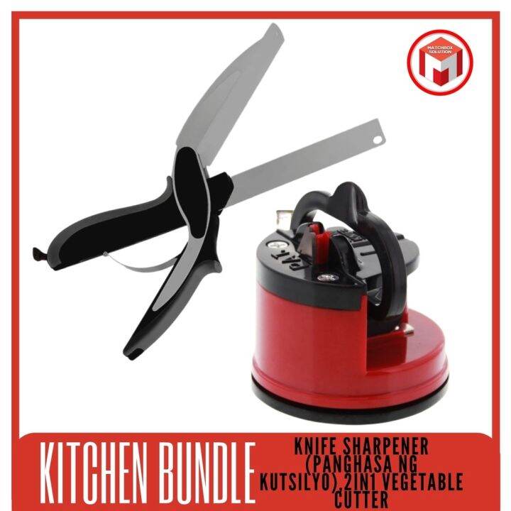 Original Kitchen Tools Bundle Knife Sharpener (panghasa ng Kutsilyo ...