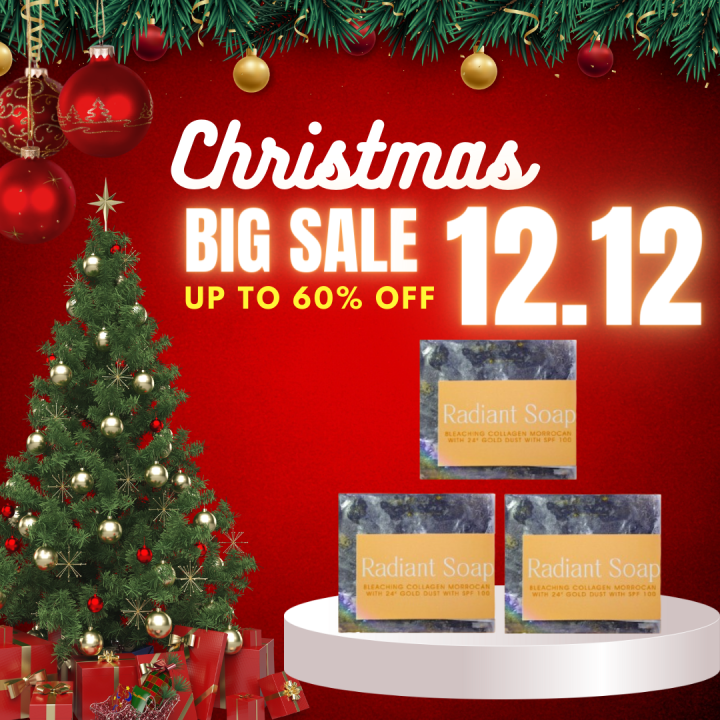 3pcs Radiant Soap 24K Gold Dust SPF 50 Korea Glutathione Salicylic Acid ...