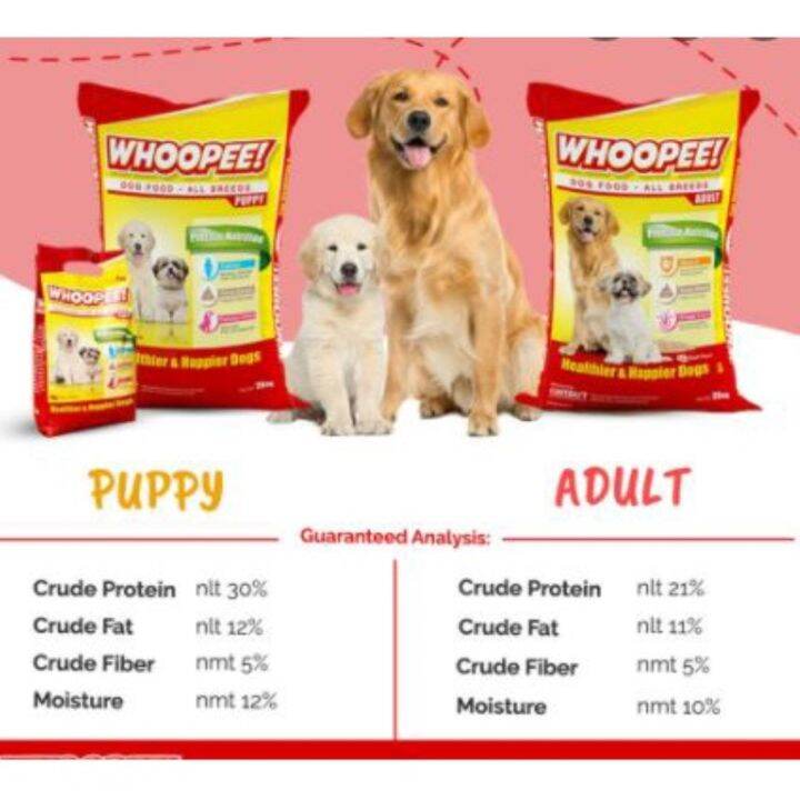 WHOOPEE DOG FOOD ADULT 1KG REPACK | Lazada PH