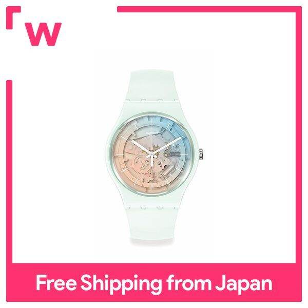 [Swatch] Watch FLEETINGLY ICEBLUE SO32S101 Blue | Lazada PH