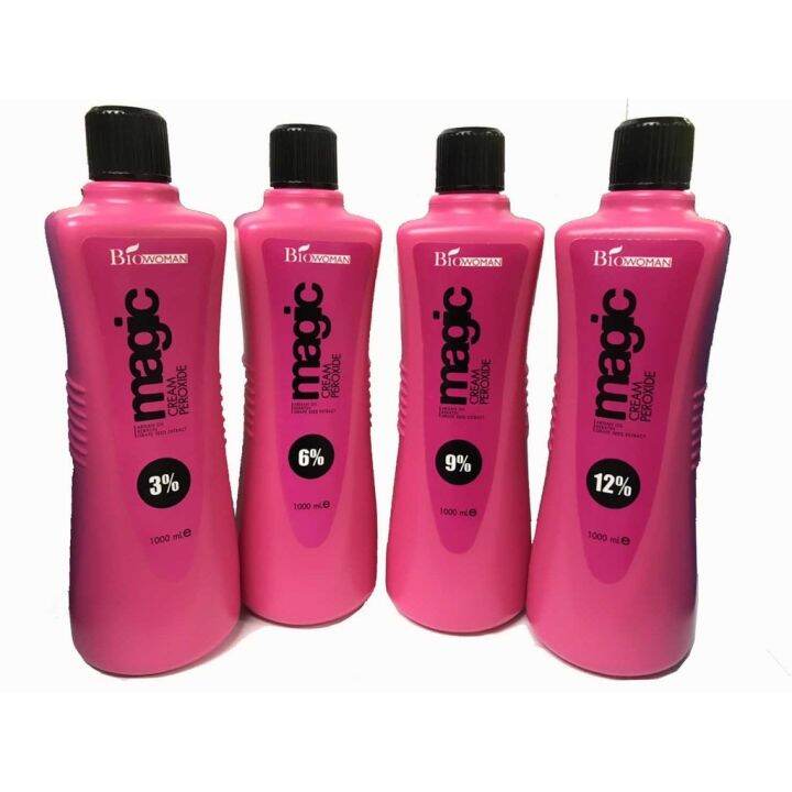 Bio Woman Magic Cream Peroxide ไฮโดรเจน ไบโอวูแมน 3% 6% 9% 12% 1000ml ...