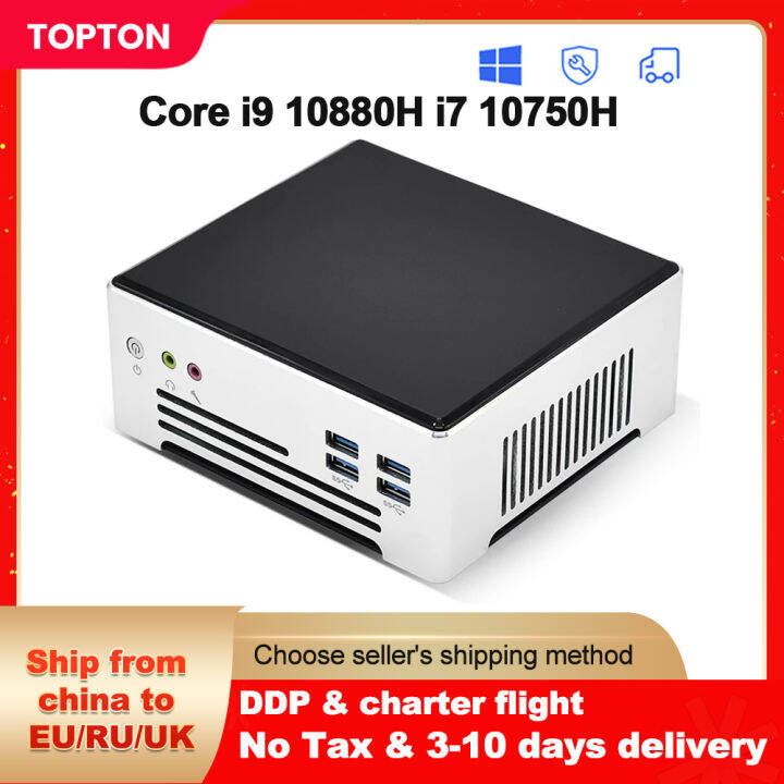 Free shipping 2022 Cheap 10th Gen Mini PC In Core i9 10880H i7 10750H 2 ...