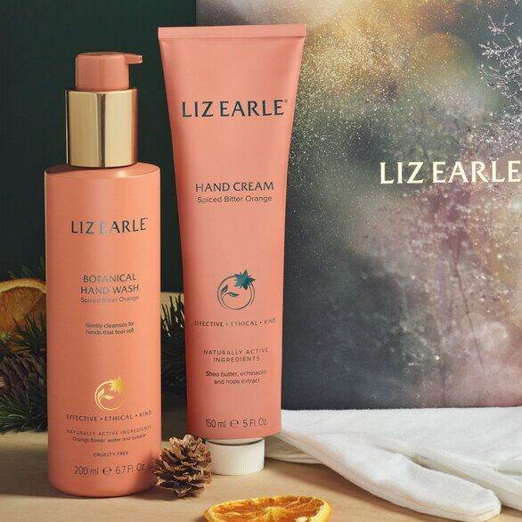 Liz Earle Spiced Bitter Orange Hand Wash & Hand Cream Duo (200ml+150ml ...