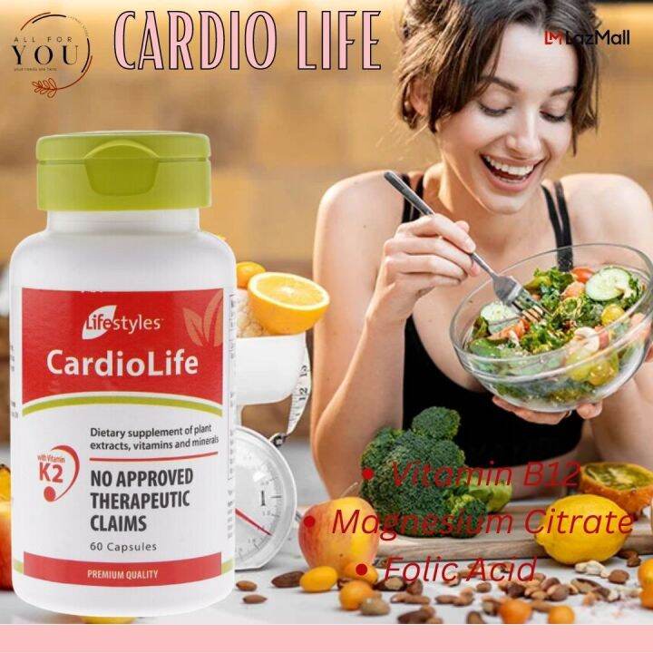 Cardio Life Dietary Supplement Maintain Health Of The Arteries And ...