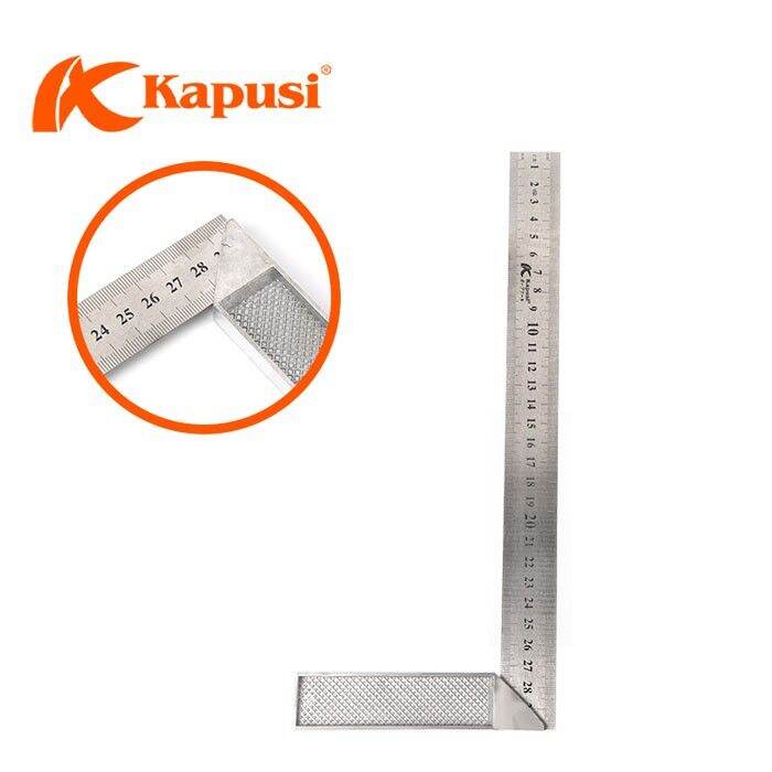 Kapusi K-2603 Penggaris Siku Tukang 300mm 12 Inch | Lazada Indonesia
