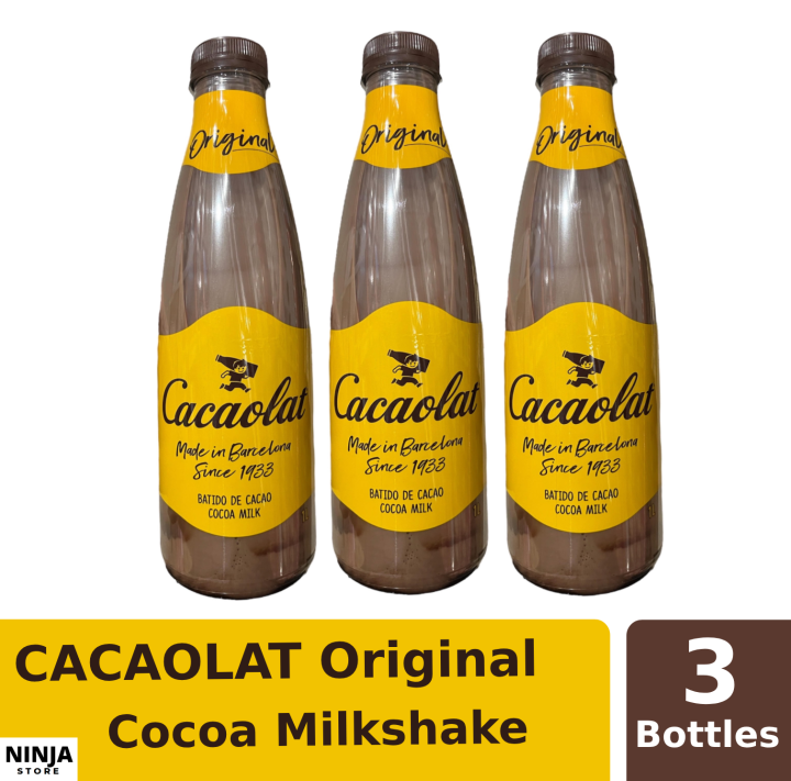 Set of 3 - CACAOLAT Original Cocoa Milkshake, 3 x 1 Liters | Lazada PH