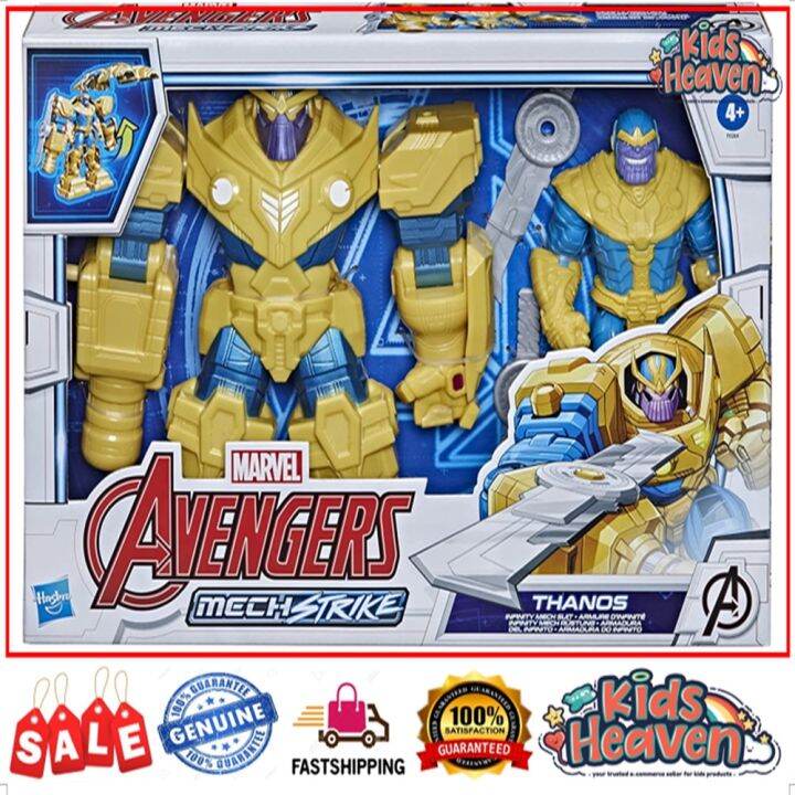 Hasbro Marvel Avengers Mech Strike 9-inch Action Figure Toy Infinity ...