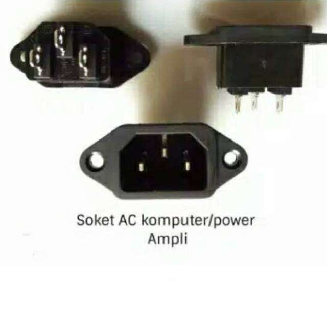 Soket ac komputer soket ac power amplifier | Lazada Indonesia