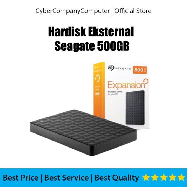 Seagate Hardisk Eksternal 500GB Hard Drive Portable HDD 2.5" External ...