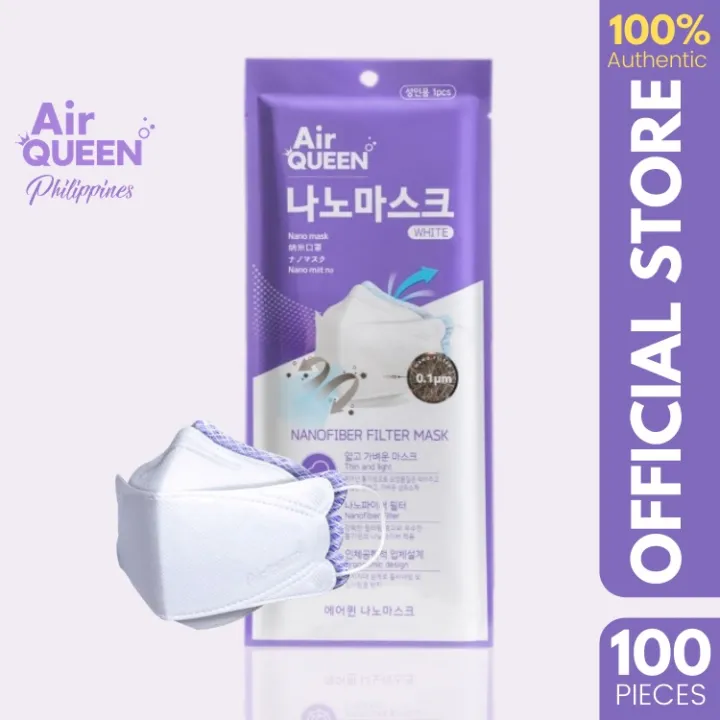 Air Queen Nano Fiber Mask 100 Piece Bundlesw8 | Lazada PH