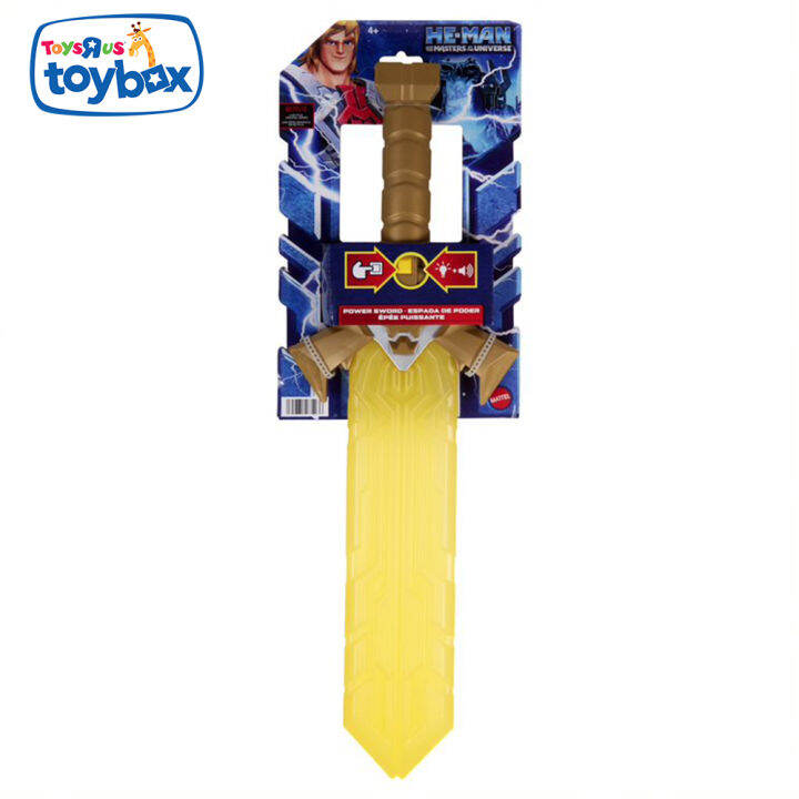 He-Man and Masters of the Universe Animation Deluxe Power Sword | Lazada PH