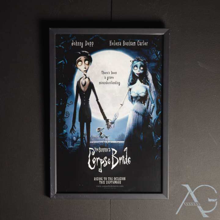 Corpse Bride (High Quality Framed Movie Poster) | Lazada PH