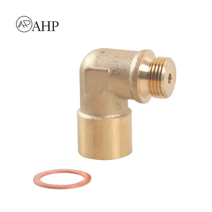 M18 x 1.5 02 Bung Extension O2 Oxygen Sensor Angled Extender Spacer 90 ...