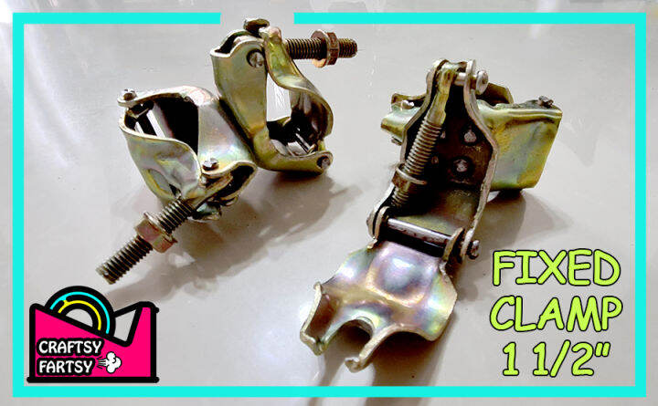 (PER BOX) Fixed Clamp / Fix Clamp / Scaffolding Clamp 1 1/2" | Lazada PH