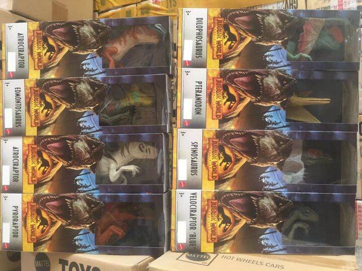 Mattel Jurassic World 3 domination movie with the same fire raptor ...