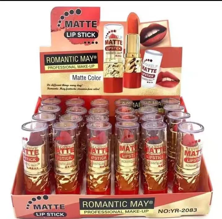 ROMANTIC MAY MATTE LIPSTICK SET 24PCS | Lazada PH