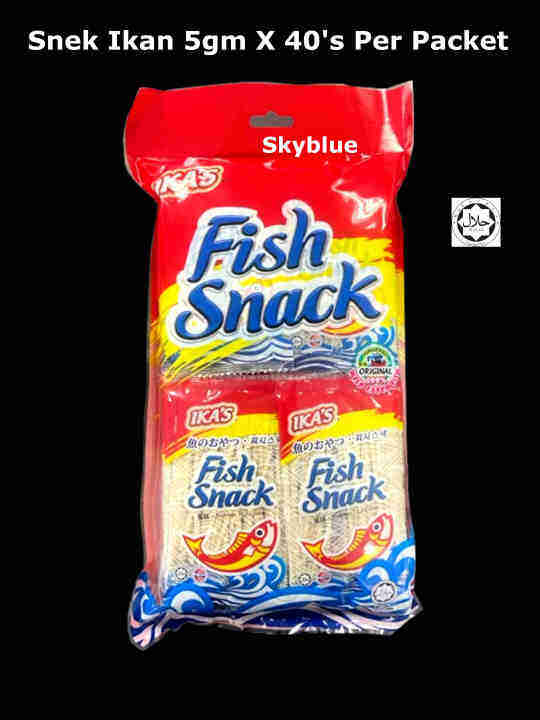 IKA'S Fish Snack 40pkt x 5g | Lazada