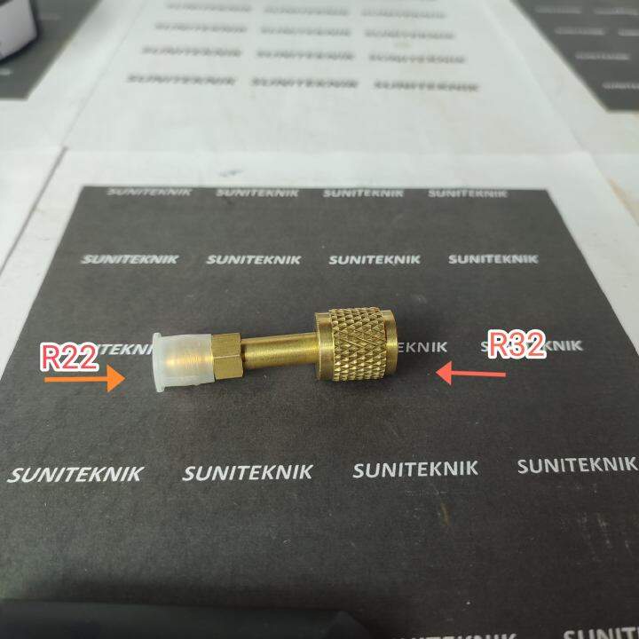 SAMBUNGAN KONVERTER napel adapter R410 / R32 ( DARI R22 KE R32 ...